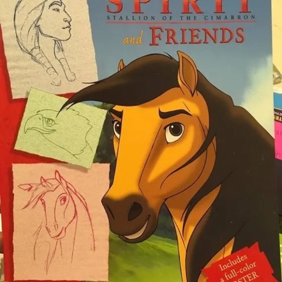 Other | How To Draw Spirit Stallion Of The Cimarron And Friends | Poshmark